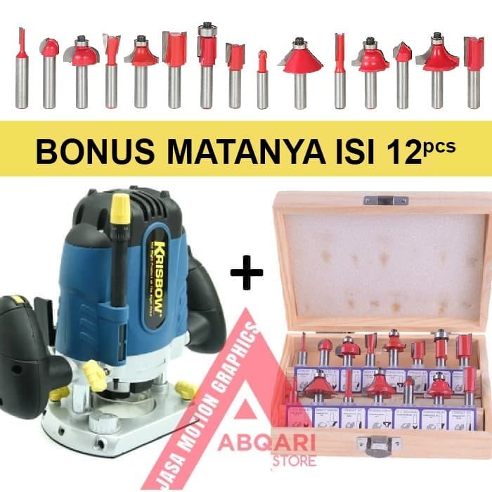 Jual Mesin profil krisbow / router krisbow | Shopee Indonesia