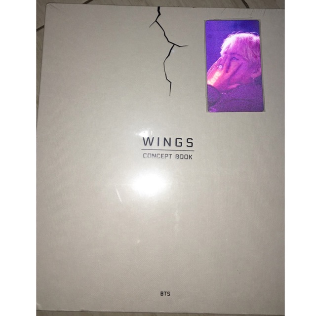 Jual Bts Wings concept book with lenti taehyung | Shopee Indonesia