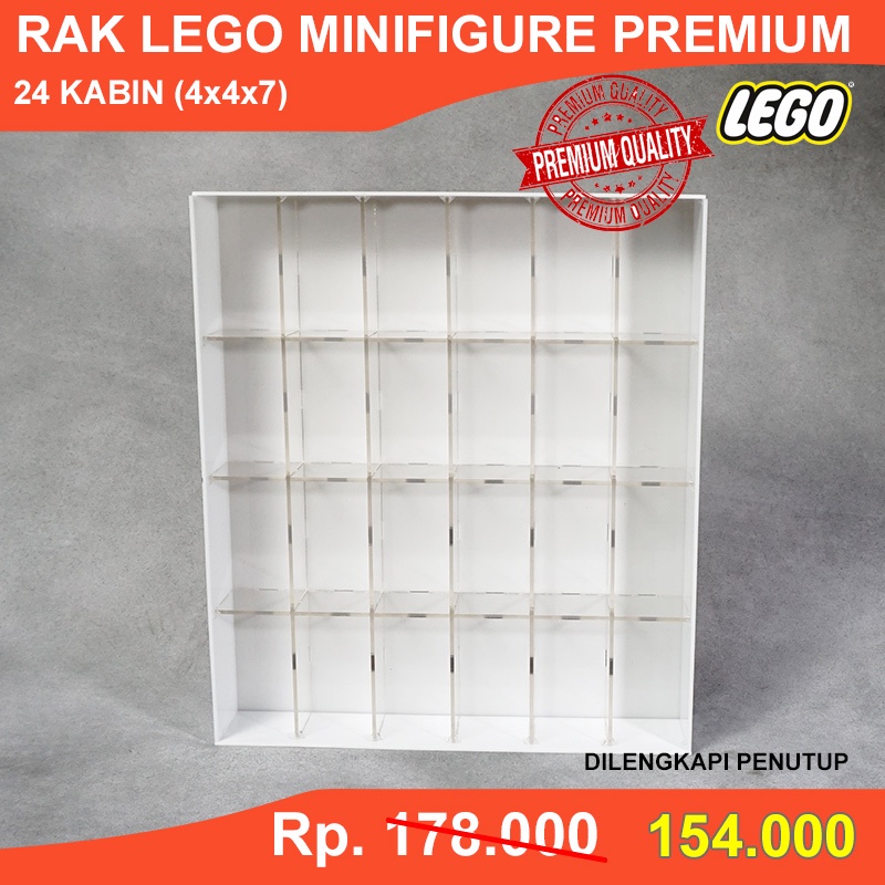 Jual Rak LEGO Minifig 24 Kabin Siap Pakai | Shopee Indonesia