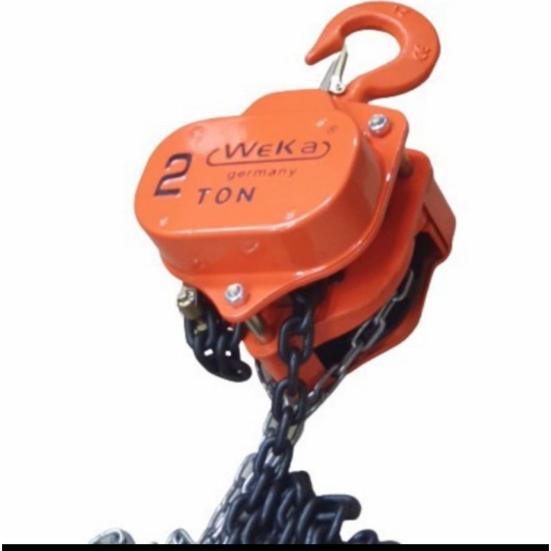 Jual chain block takel 2 ton x 3 meter WEKA heavy duty | Shopee Indonesia