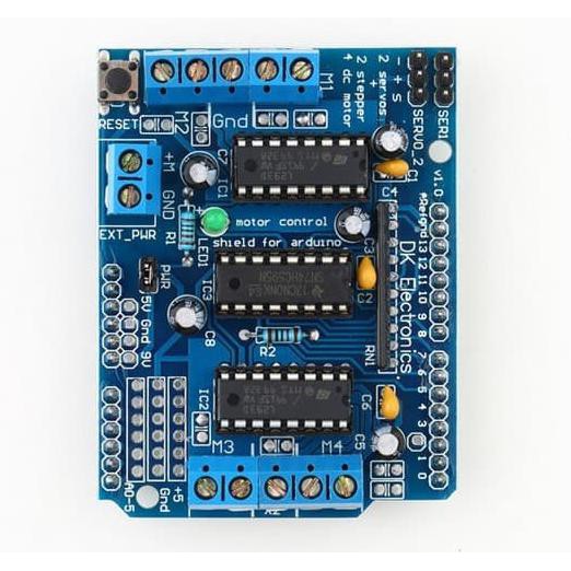 Jual Jual L293D Motor Driver Shield Control For Arduino Raspberry Pi ...
