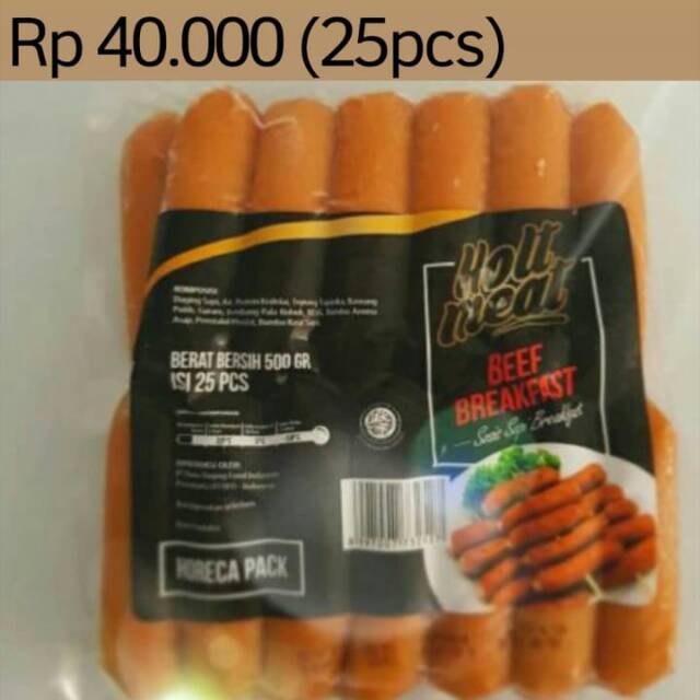 Jual Sosis HotMeal Beef Breakfast | Shopee Indonesia