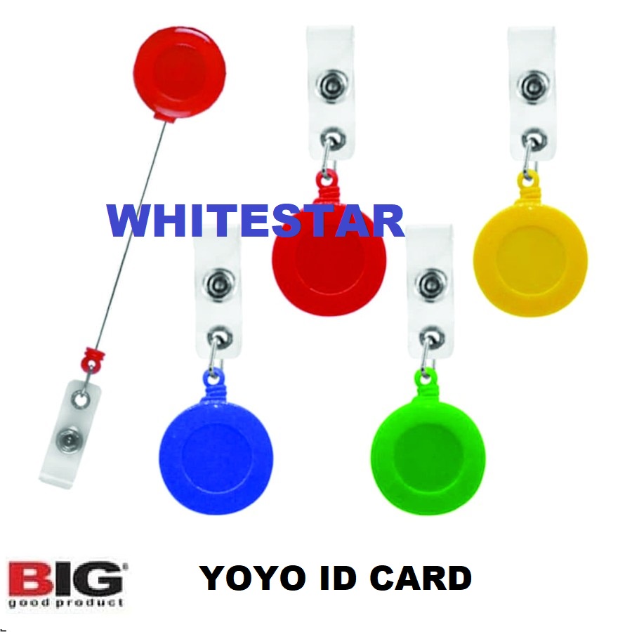 Jual yoyo tali jepit id card name tag | Shopee Indonesia