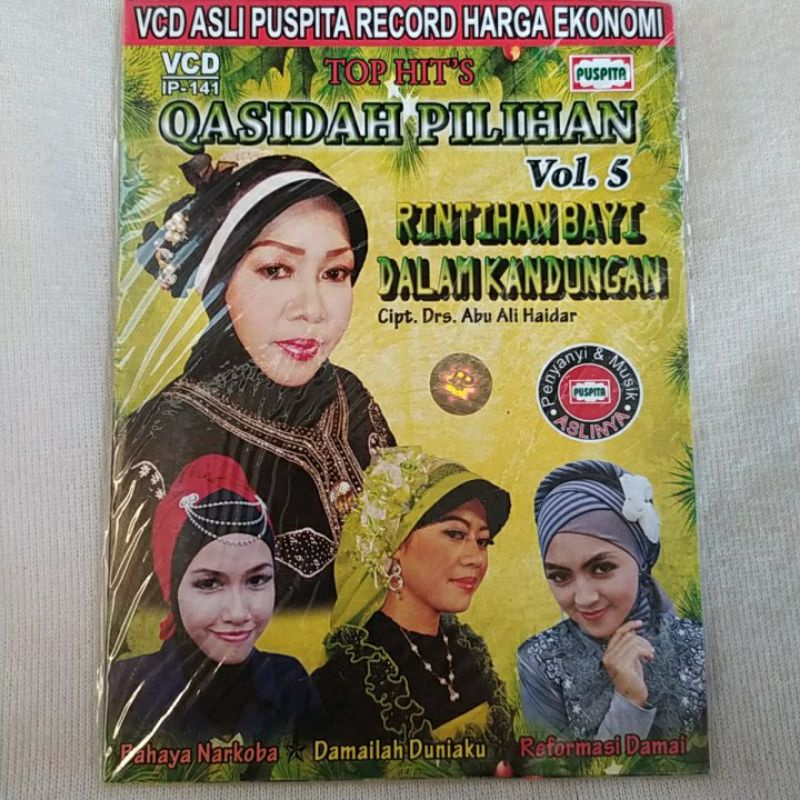 Jual KASET VCD LAGU MUSIK QASIDAH PILIHAN VOL 5 | Shopee Indonesia