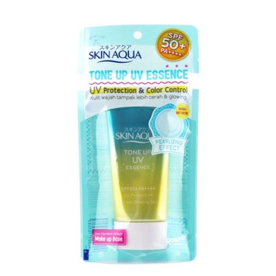 Jual SKIN AQUA TONE UP UV ESSENCE MINT GREEN SPF 50+ PA++++ 40G | Shopee Indonesia