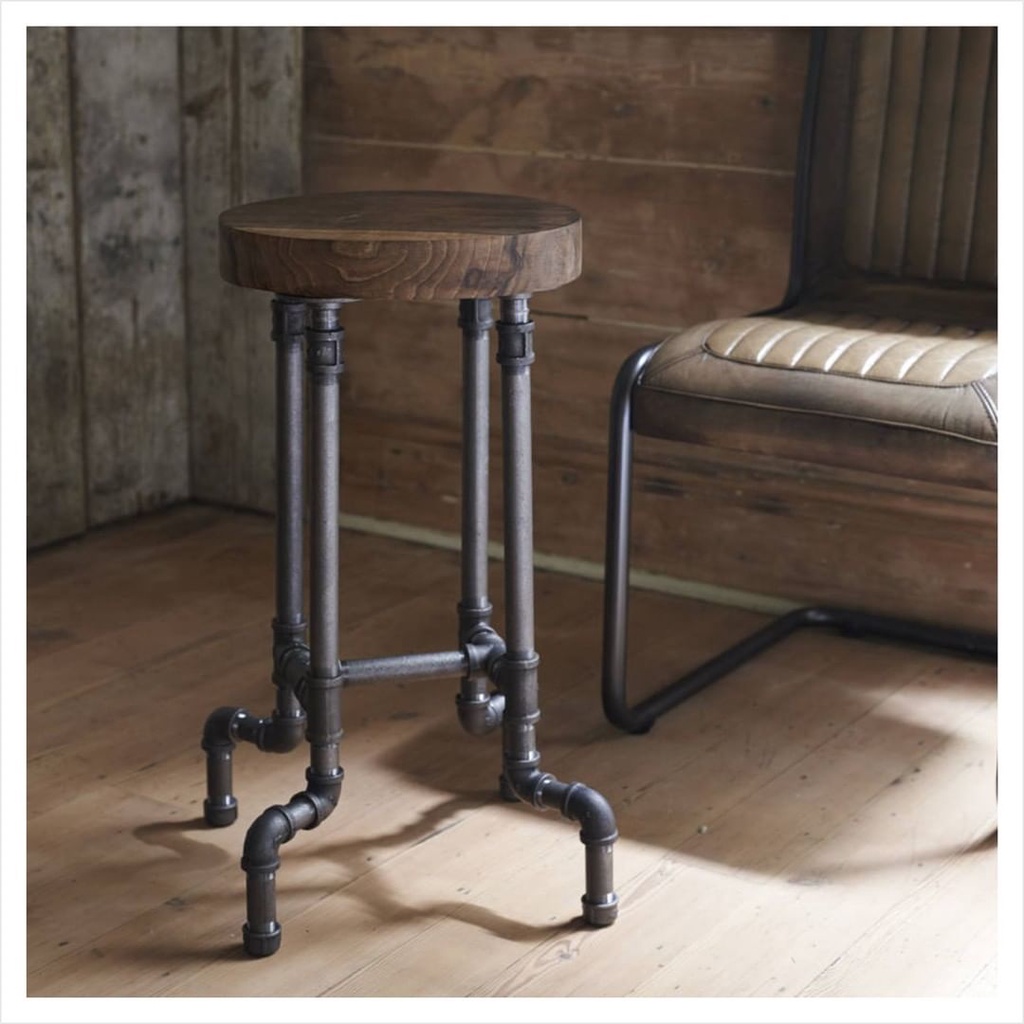 Jual Pipe Industrial Bar stool | Shopee Indonesia