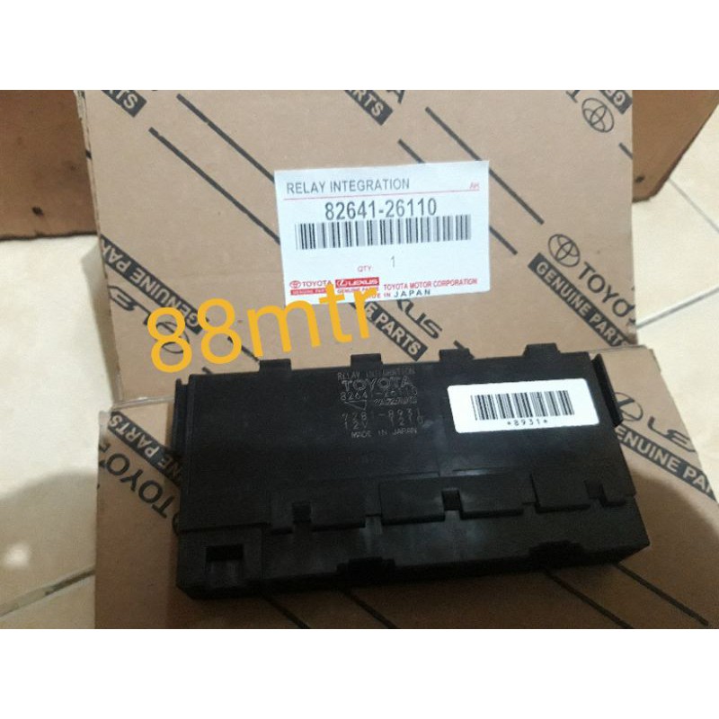 Jual FUSE BOX BOK RELAY INTEGRATION KODE M TOYOTA INNOVA INOVA FORTUNER ...