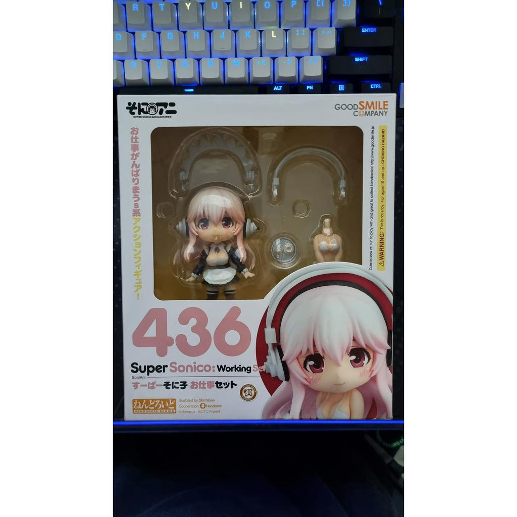 Jual Original Nendoroid Super Sonico Working Set 436 - SoniAni (BIB ...