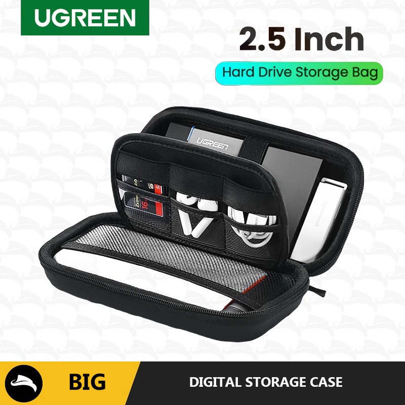 Jual KOBOITECH - UGREEN 50274 Travel Storage Bag Tempat Hard Disk Drive ...