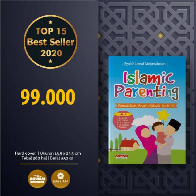 Jual ISLAMIC PARENTING BUKU ISLAMI CARA MENDIDIK ANAK PARENTING NABAWIYYAH Serial membina ...