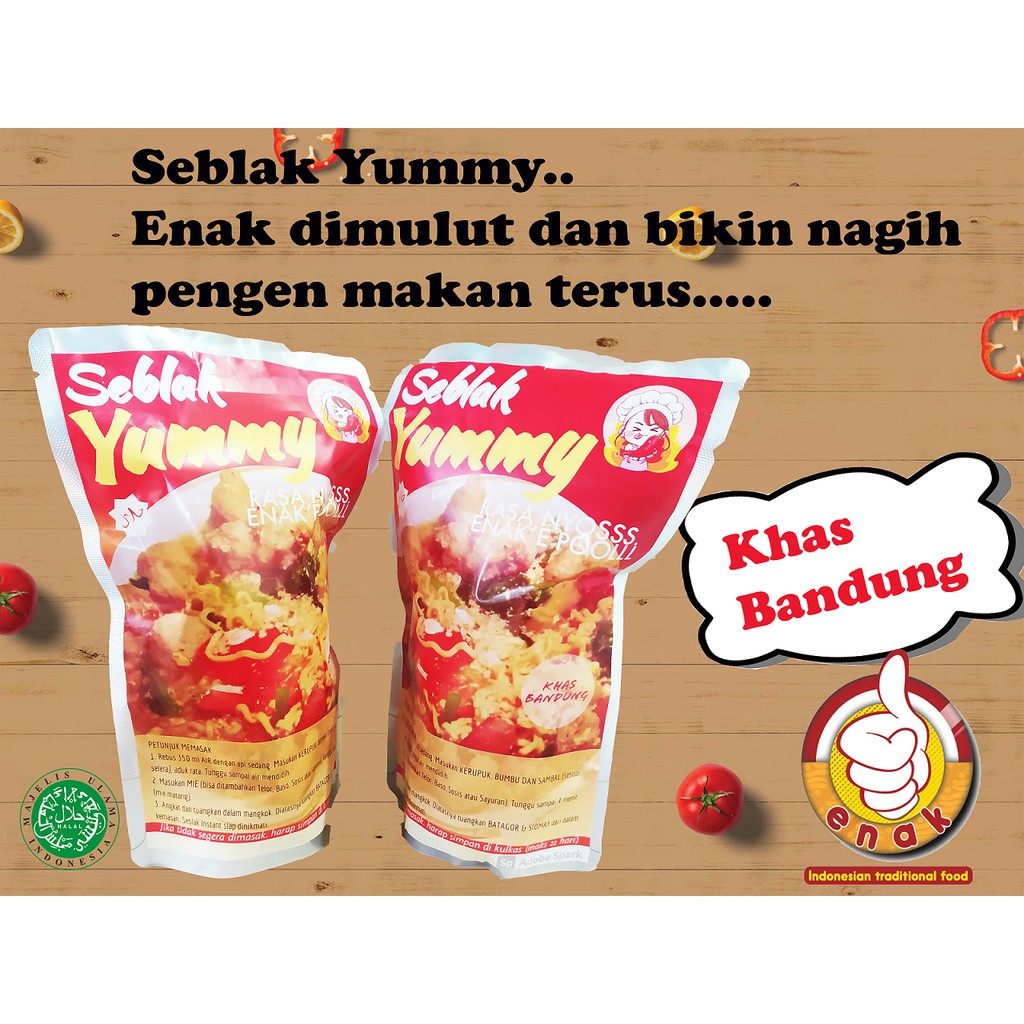 Jual SEBLAK YUMMY INSTAN HOME MADE ENAK LEZAT MAKNYUS | Shopee Indonesia