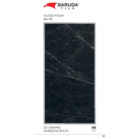 Jual Granite garuda tile 60x120 Marquina black | Shopee Indonesia