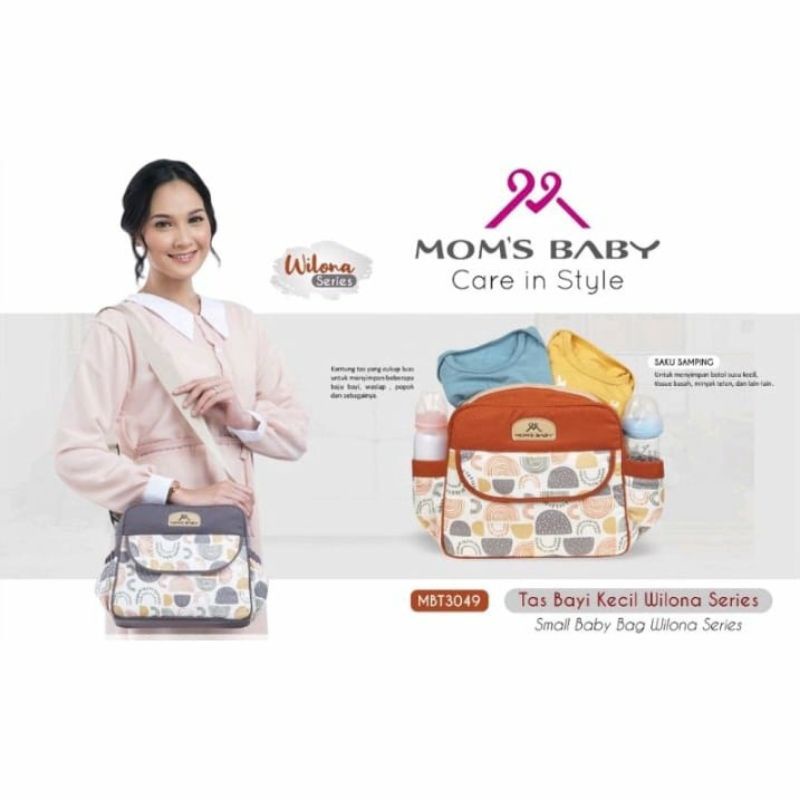 Jual Moms Baby Tas Bayi Kecil Wilona Series MBT3049/Tas Kecil Rainbow ...