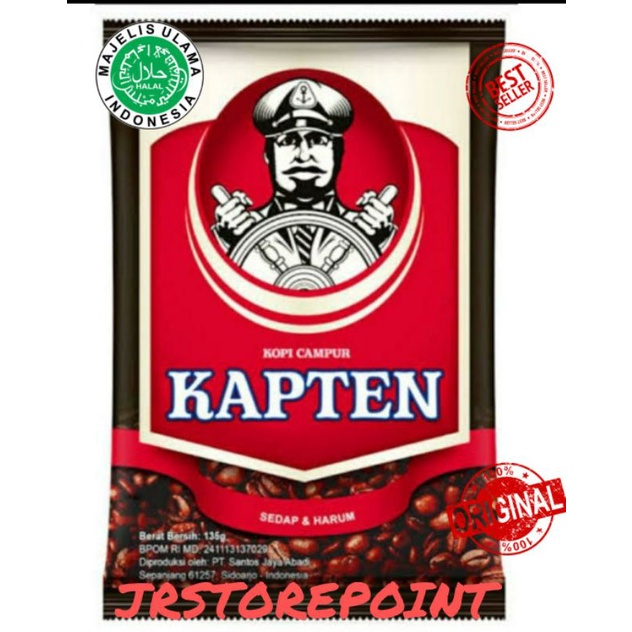 Jual KOPI KAPTEN BUBUK CAP KAPTEN 60 GR | Shopee Indonesia