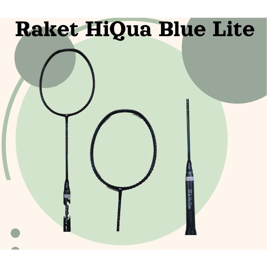 Jual Raket Badminton HiQua Lite 5U Flex Raket HQ Lite 5U Flex | Shopee ...