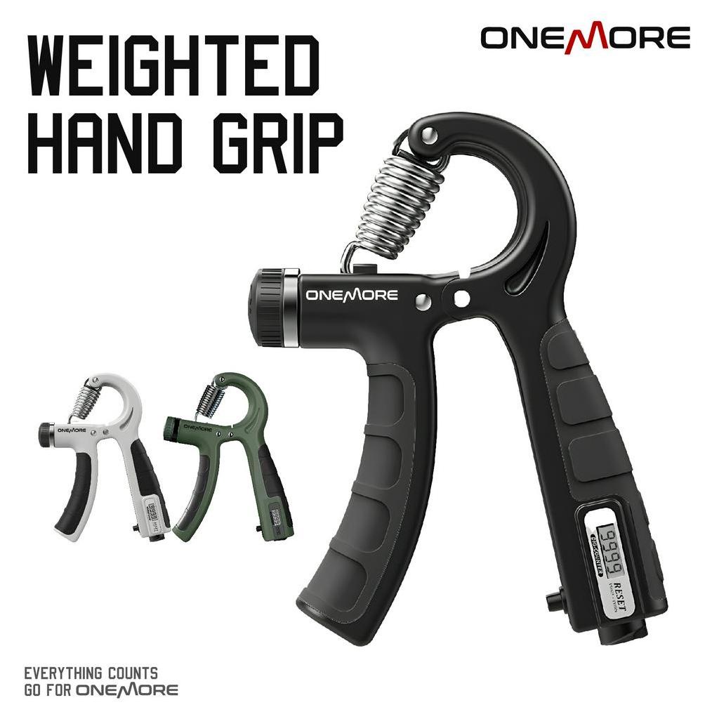 Jual ONE MORE HandGrip Counter 60KG Hand Grip Olahraga Fitness | Shopee ...