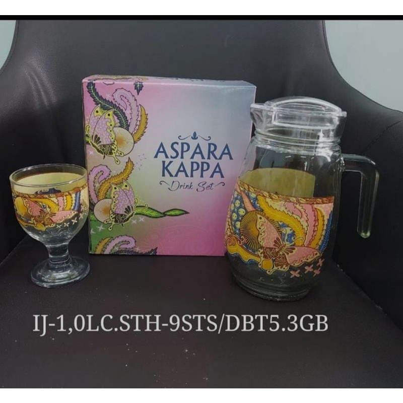 Jual Teko set beling tipe Aspara Kappa (per set) | Shopee Indonesia