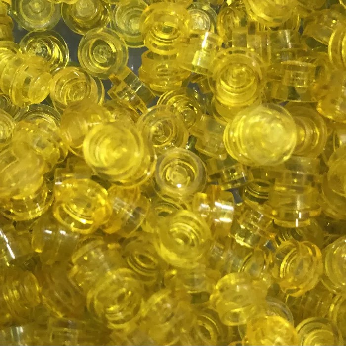 Jual Lego 4073 trans yellow round plate 1x1 | Shopee Indonesia