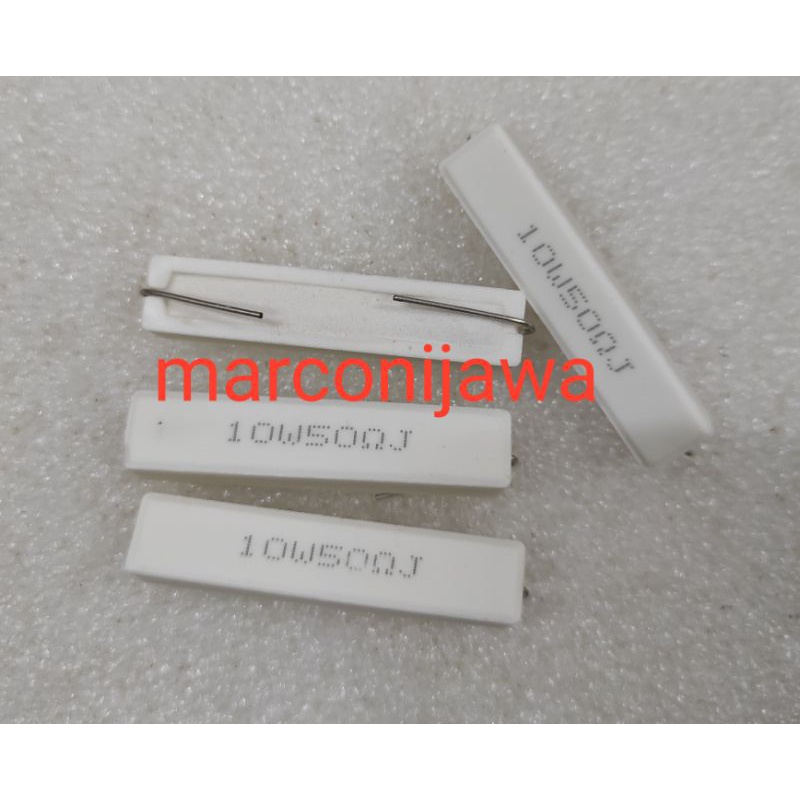 Jual Resistor 50 ohm 10Wat putih asli | Shopee Indonesia