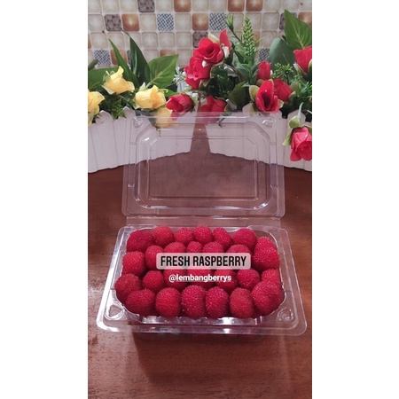 Jual Buah Raspberry Lembang | Arbei segar berat 250 Gram | Shopee Indonesia