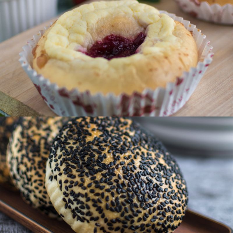 Jual Paket B Roti Strawberry Cheese dan Roti Anpan An Pan Kacang Merah ...