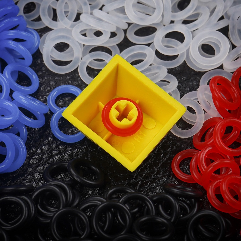 Jual 108 Original Rubber O-Ring Switch Dampeners Keycap Mechanical ...
