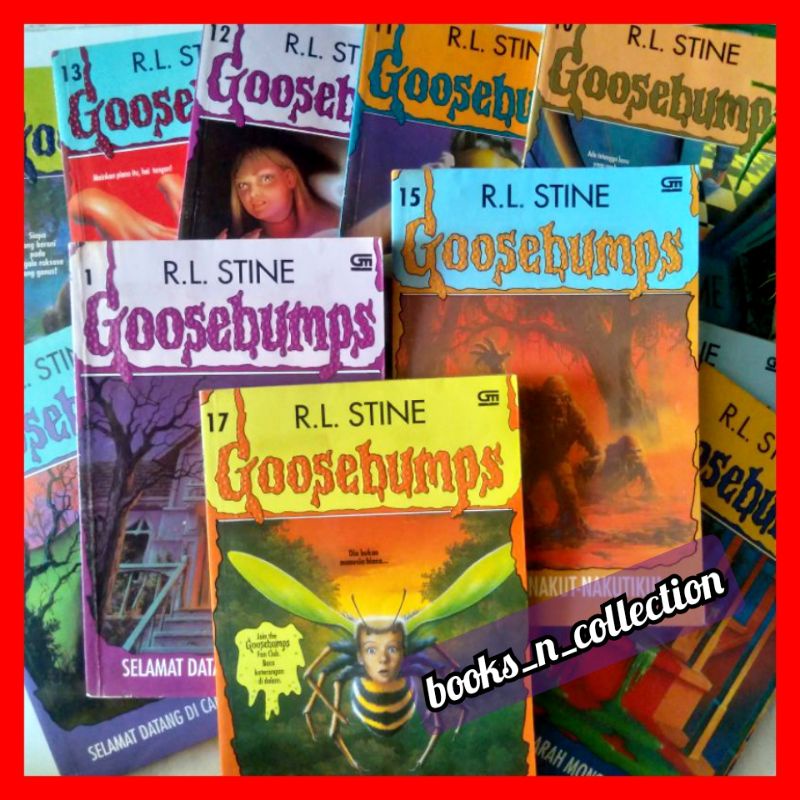 Jual GOOSEBUMPS Novel RL STINE Preloved Bahasa Indonesia | Shopee Indonesia