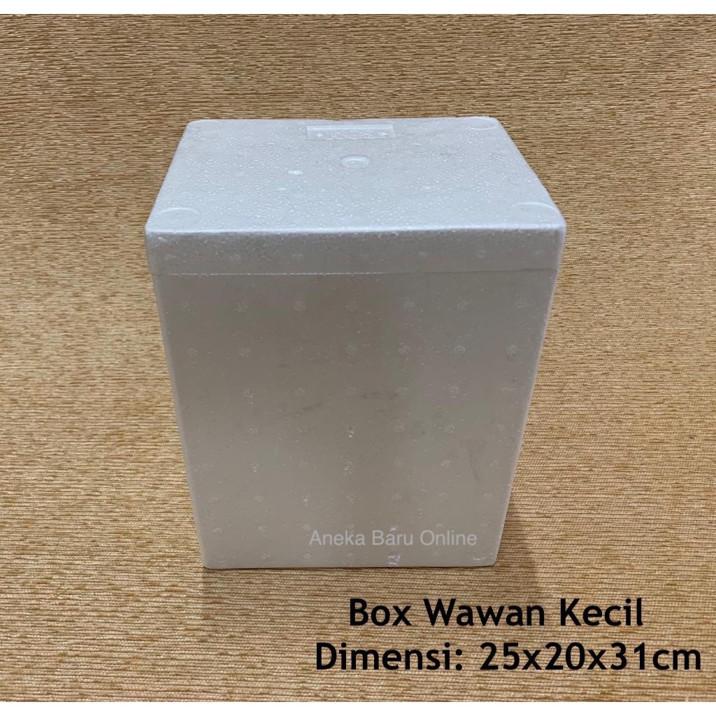 Jual Wawan Kecil - Box Gabus Styrofoam / Sterofoam (25 x 20 x 31cm ...