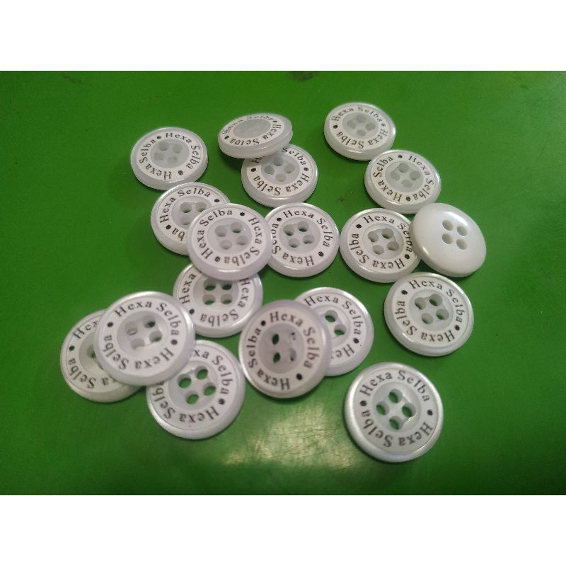 Jual kancing baju custom nama merk desain 280PCS | Shopee Indonesia