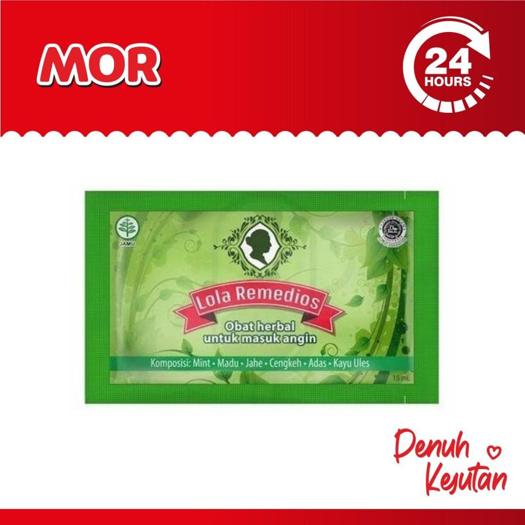 Jual LOLA REMEDIOS Obat Herbal Masuk Angin 15 ml | Shopee Indonesia