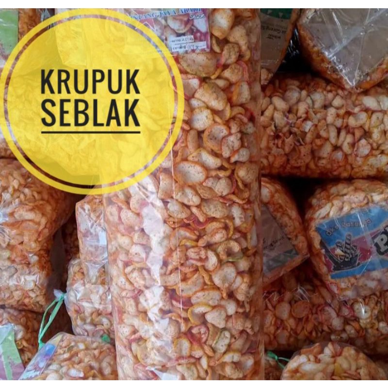 Jual Krupuk seblak pedas 1 kg | Shopee Indonesia