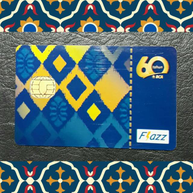 Jual Kartu Flazz BCA Limited Edition Anniversary 60 Tahun | Shopee ...