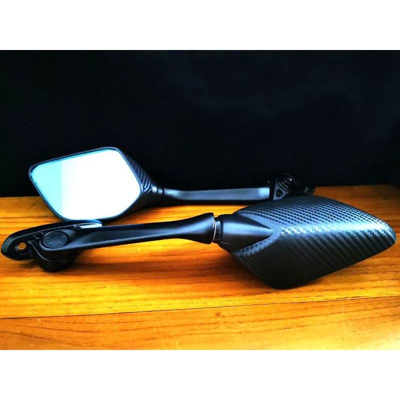 Jual Spion R15 R25 karbon v2 breket nmax tangkai panjang kaca biru cbr ...