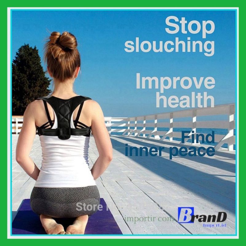 Jual Tali Body Harness Korektor Postur Punggung Size M - JN-819 - Black ...