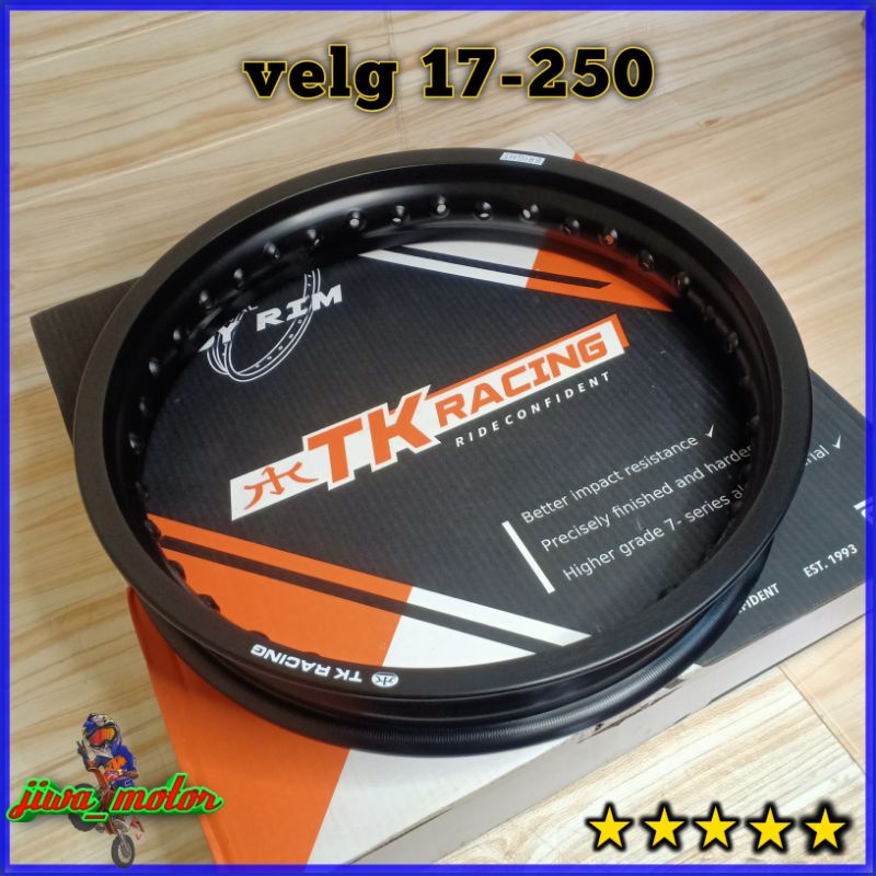 Jual velg TK racing ring 17 lebar 250 TK racing original | Shopee Indonesia