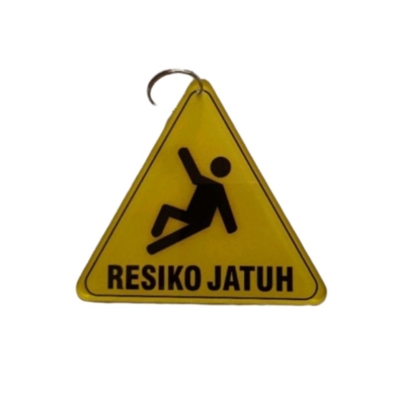 Jual Resiko Jatuh Akrilik | Segitiga Resiko Jatuh | Akrilik Segitiga ...