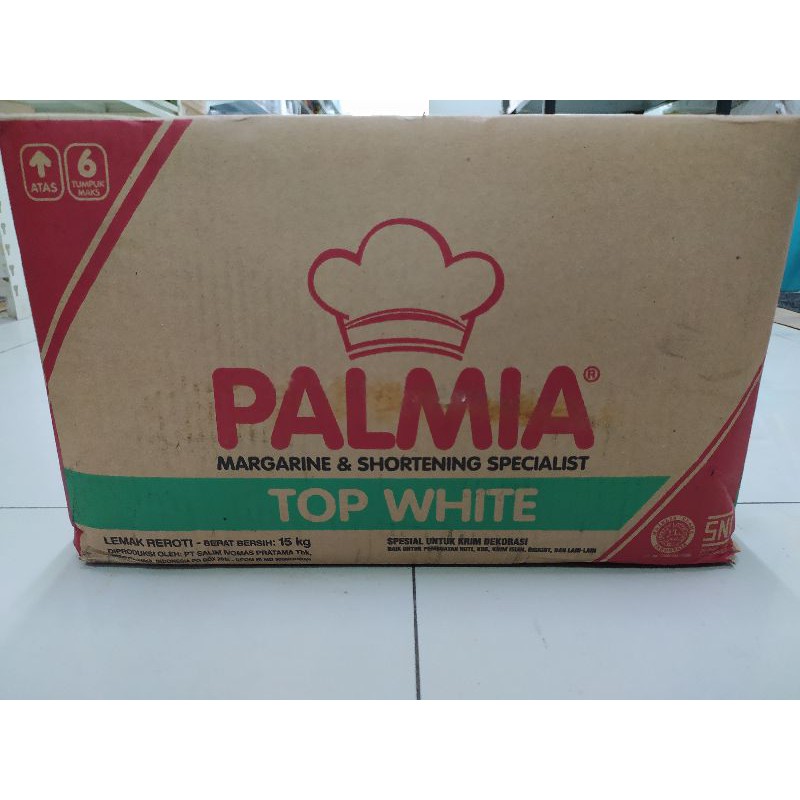 Jual Palmia Top White 500g Mentega Putih - Mentega Butter Margarine ...