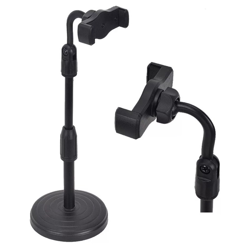 Jual Stand Phone Holder HD25 Tiang Stand Tatakan HP Live Broadcasting ...