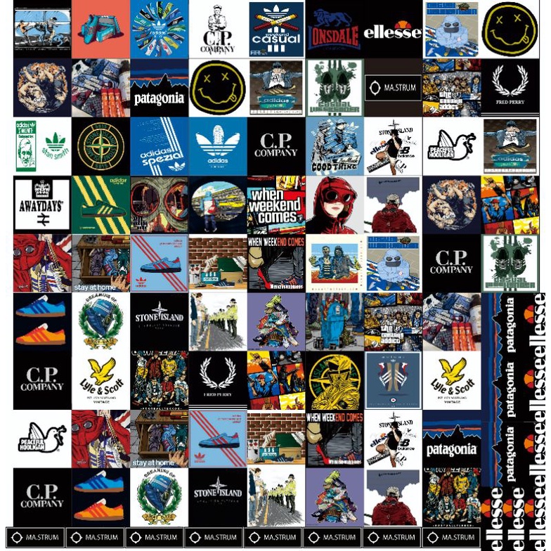 Jual Stiker Casual Ultras Hooligans/ Stiker Brand/ Stiker One Piece ...