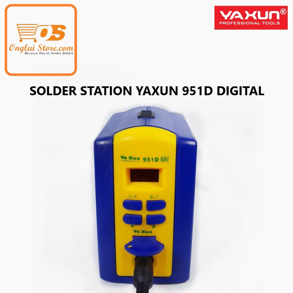 Jual SOLDER STATION YAXUN 951D DIGITAL ORIGINAL (70032) | Shopee Indonesia