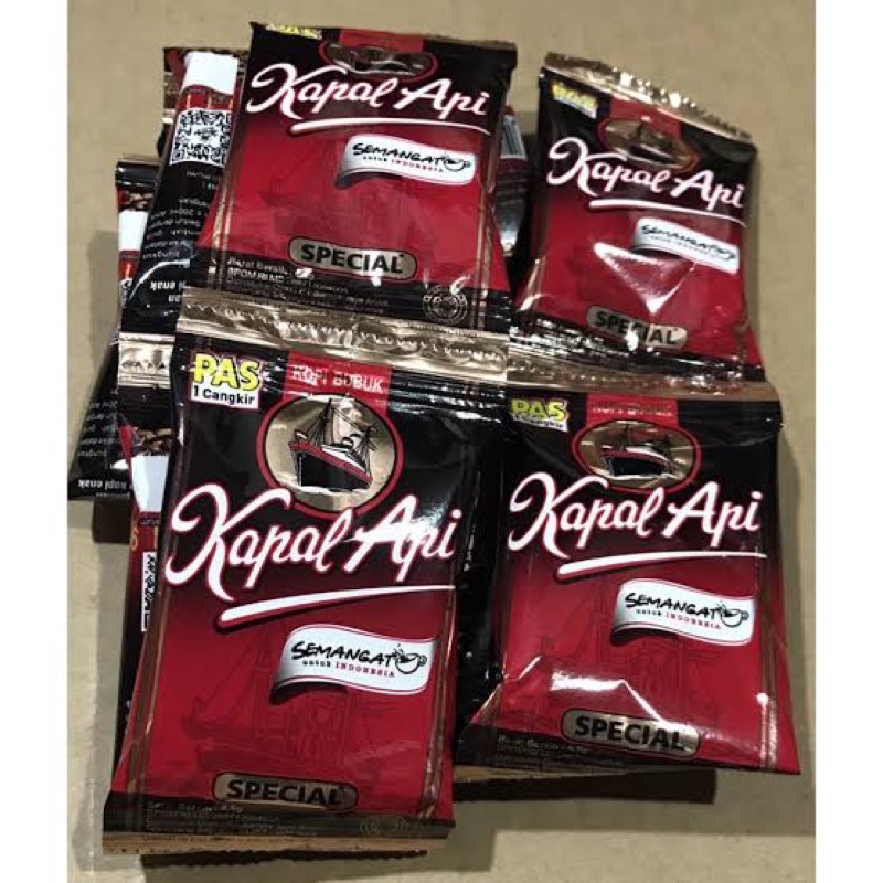 Jual KOPI KAPAL API MINI 6,5gr 1 RENCENG ISI 10 SACHET | Shopee Indonesia
