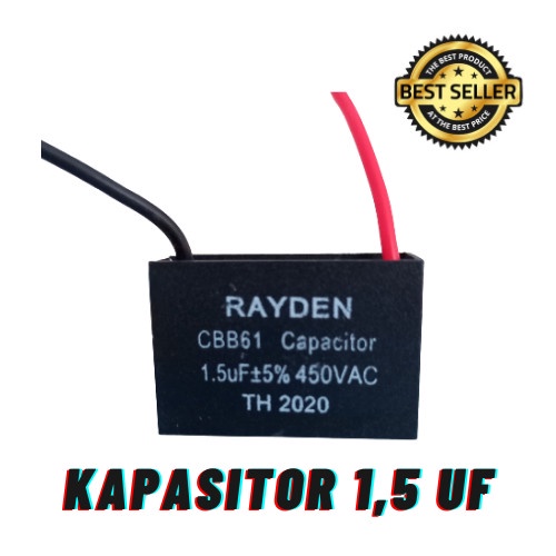 Jual Kapasitor Kipas Angin 1.5 Mikro / Capasitor Kipas 1,5 uf | Shopee Indonesia