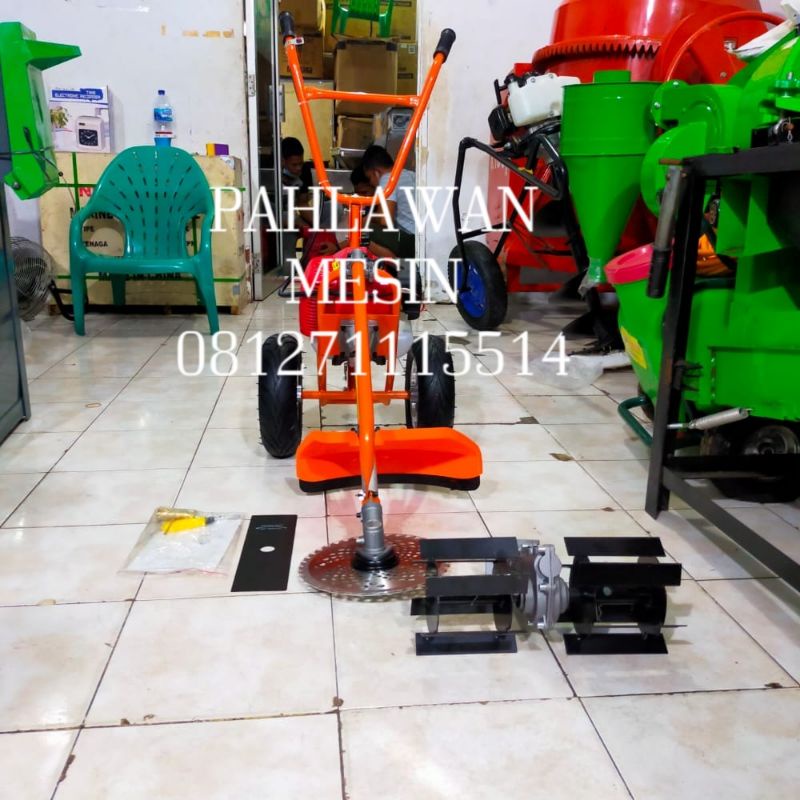 Jual Mesin potong rumput dorong 3 mata pisau Matsumoto 2 tak | Shopee ...