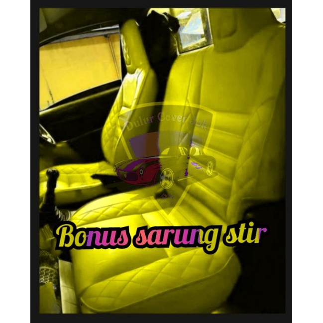 Jual Cover sarung jok mobil hilux revo single cabin Bonus sarung stir ...