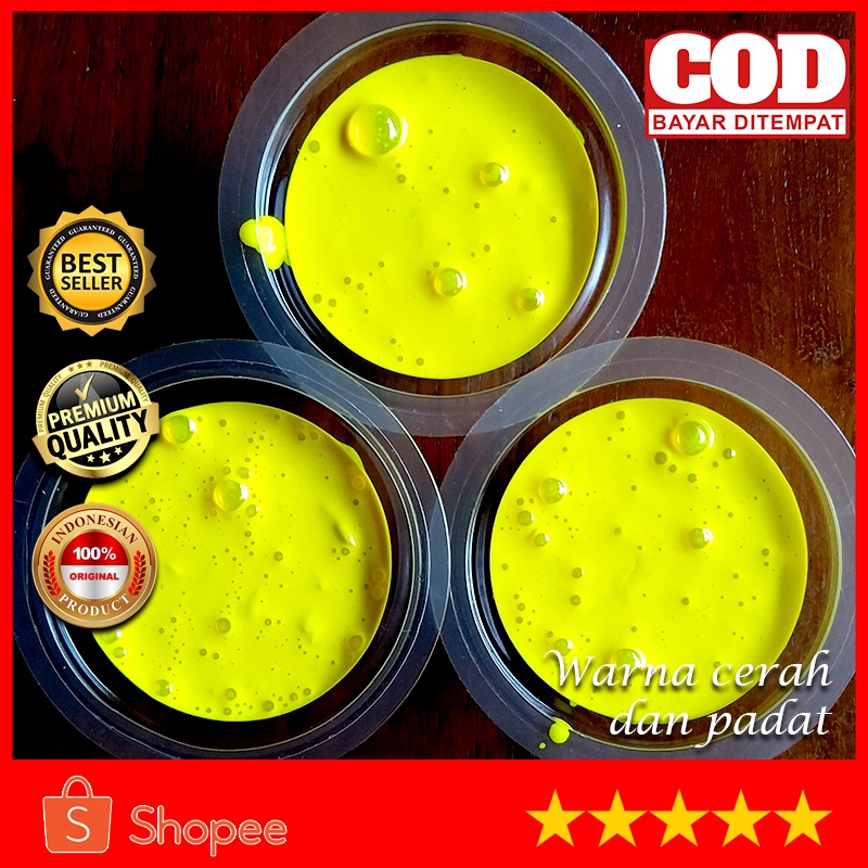 Jual CAT LAYANGAN SPESIAL WARNA KUNING STABILO / LIGHT COLORS / VARNISH ...