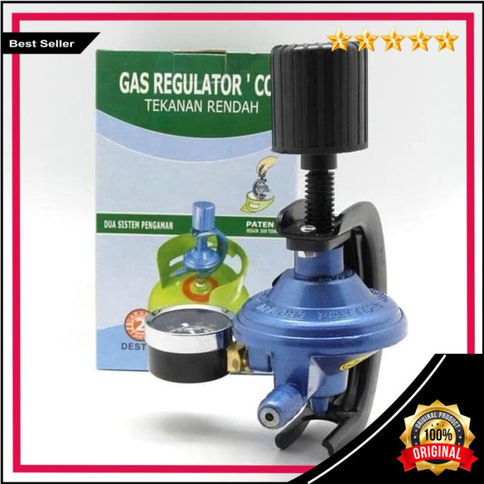 Jual Original Regulator Gas LPG Destec COM Praktis anti bocor dengan ...