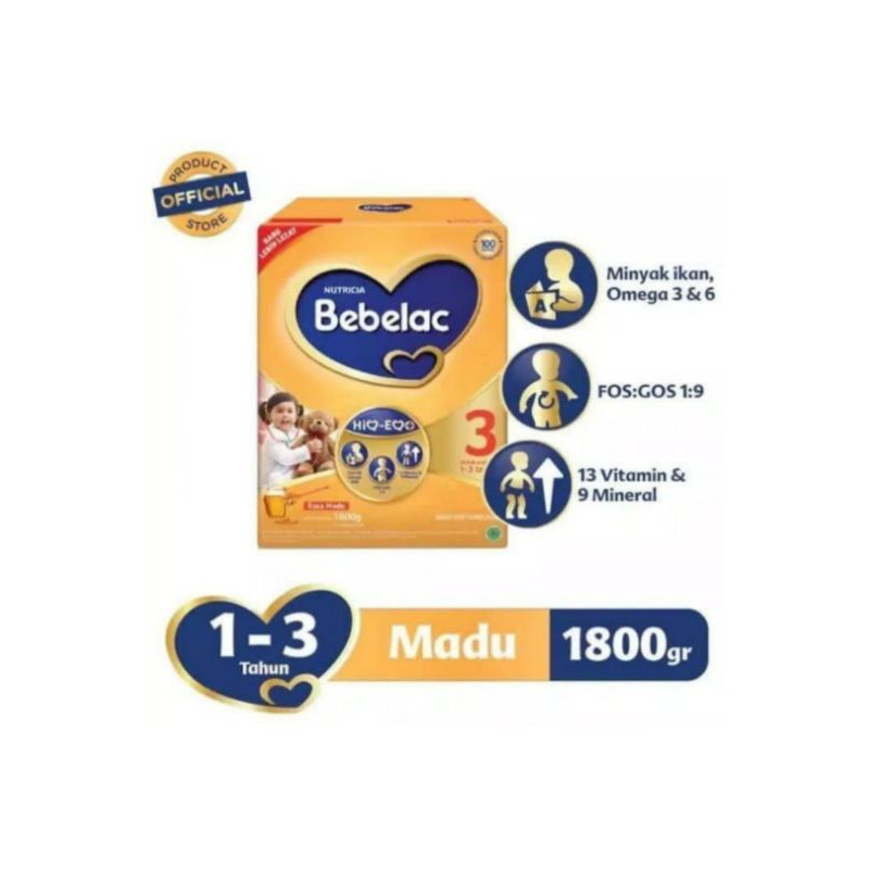 Jual Bebelac 3 madu 1800gram | Shopee Indonesia