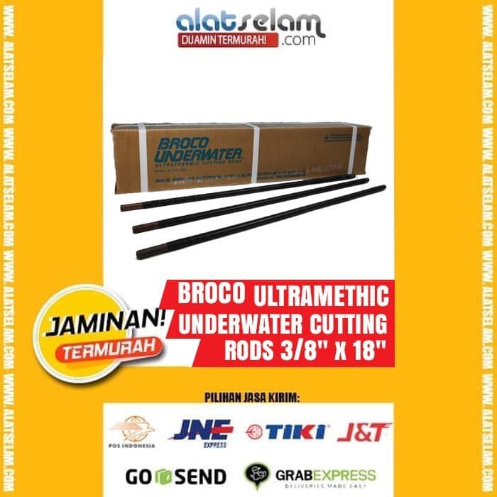 Jual BROCO UW/3818-50 Ultrathermic Underwater Cutting Rods 3/8 inch x ...