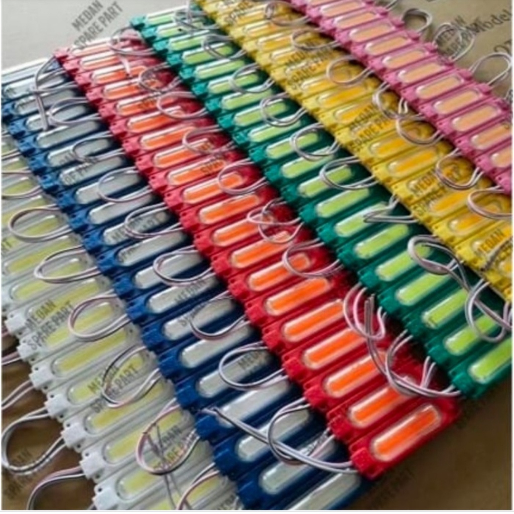 Jual Lampu LED MODULE COB 6818 12V Pendek 6 Mata | Shopee Indonesia