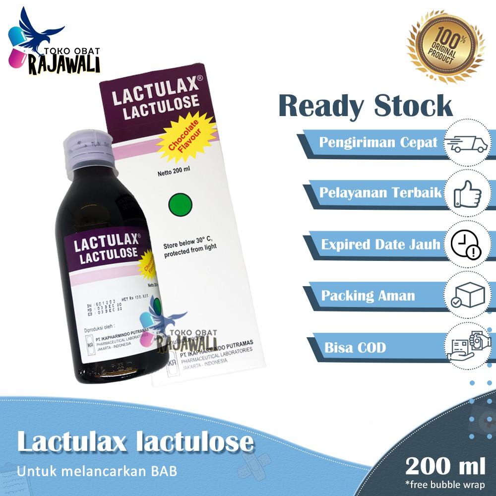Jual Lactulax lactulose besar 200ml | Shopee Indonesia